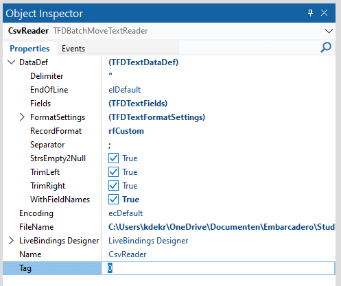 Working with Firedac BatchMove - GDK Software